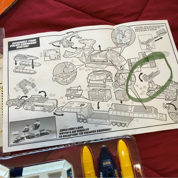 matchbox | Toys | 998 Matchbox Mega Rig Police Command Center ...